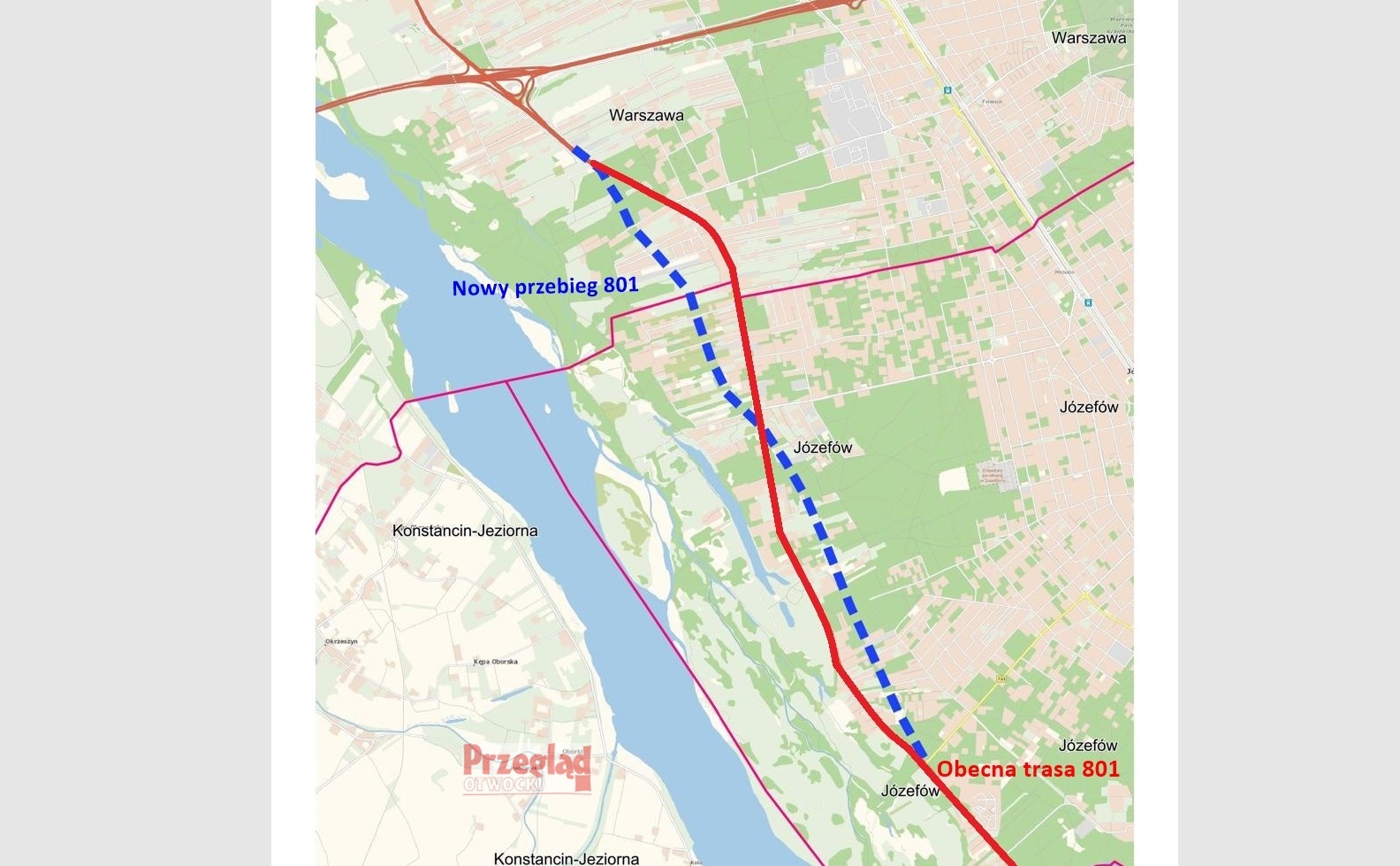 Rozbudowa Wału Miedzeszyńskiego i „Nadwiślanki” w Józefowie. Kiedy?